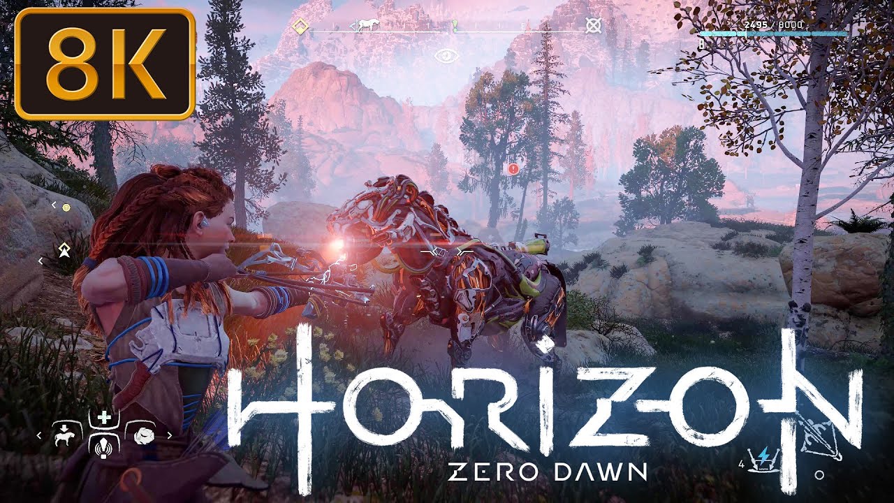 8K Games - Horizon Zero Dawn - 8K Video - YouTube