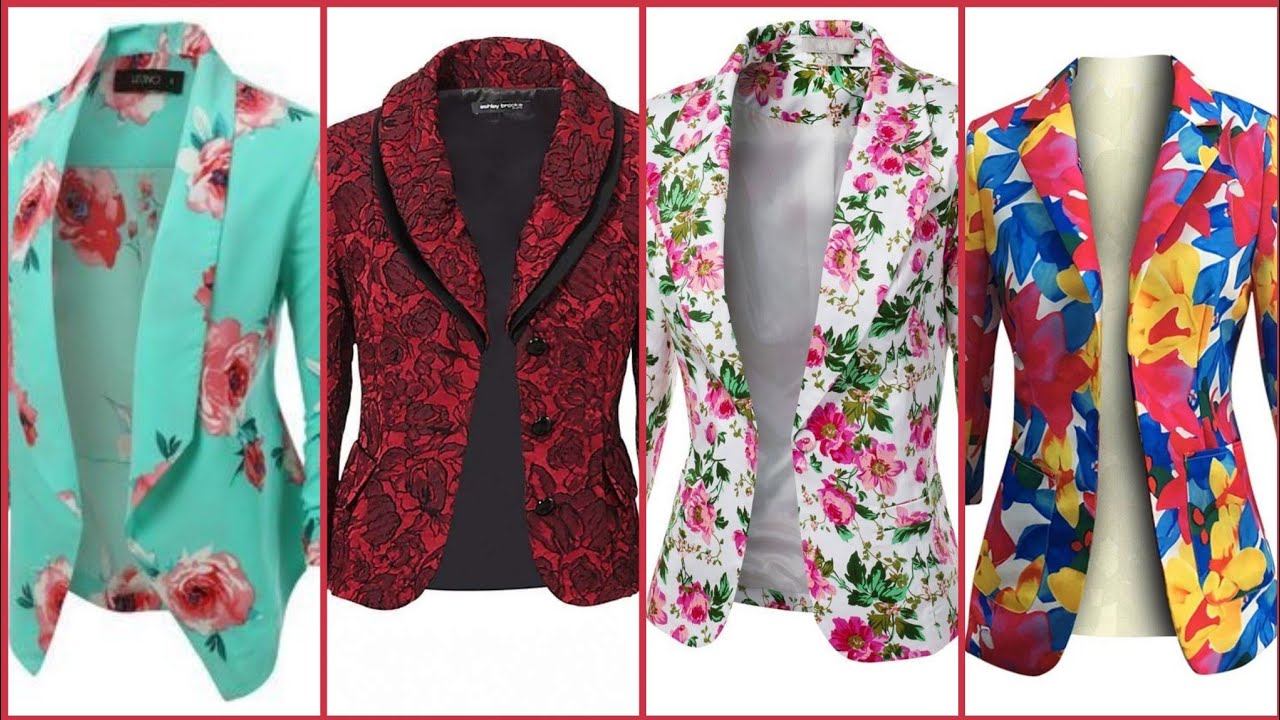 gorgeous and beautiful stylish printed coat designs and ideas - YouTube