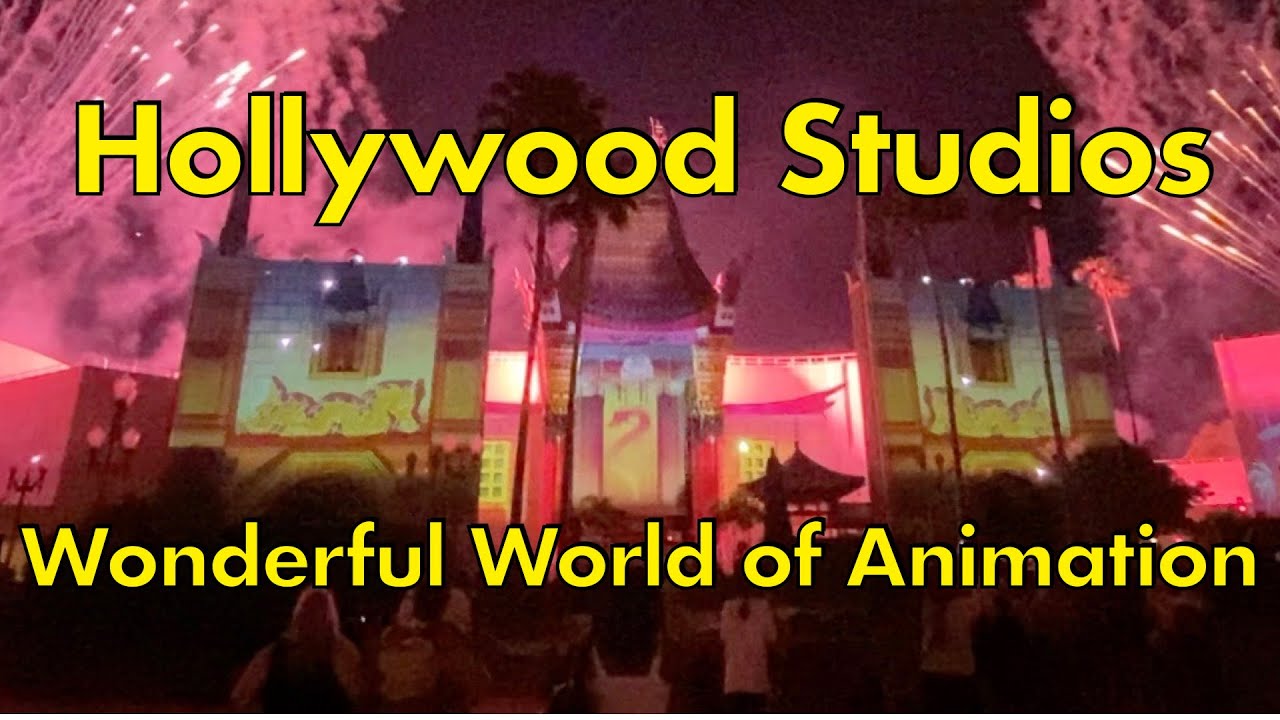 Walt Disney World Hollywood Studios -Wonderful World of Animation - YouTube