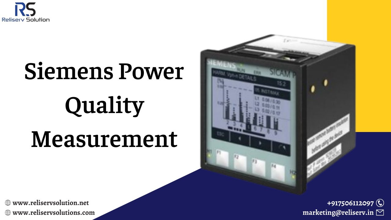 Siemens Power Quality Measurement - YouTube