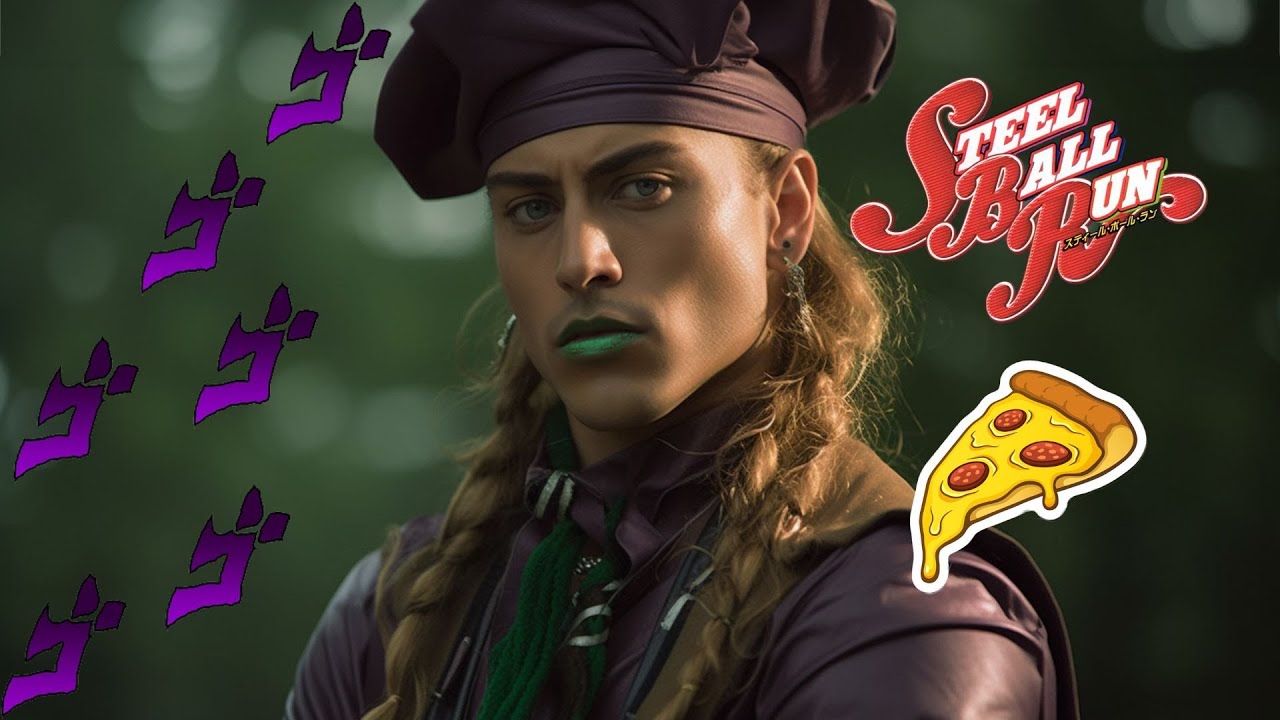 Pizza Mozzarella by Gyro Zeppeli [AI] 「JoJo's Bizarre Adventure: Steel ...