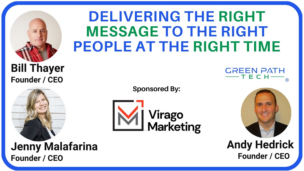 Delivering the Right Message to the Right People at the Right Time ...