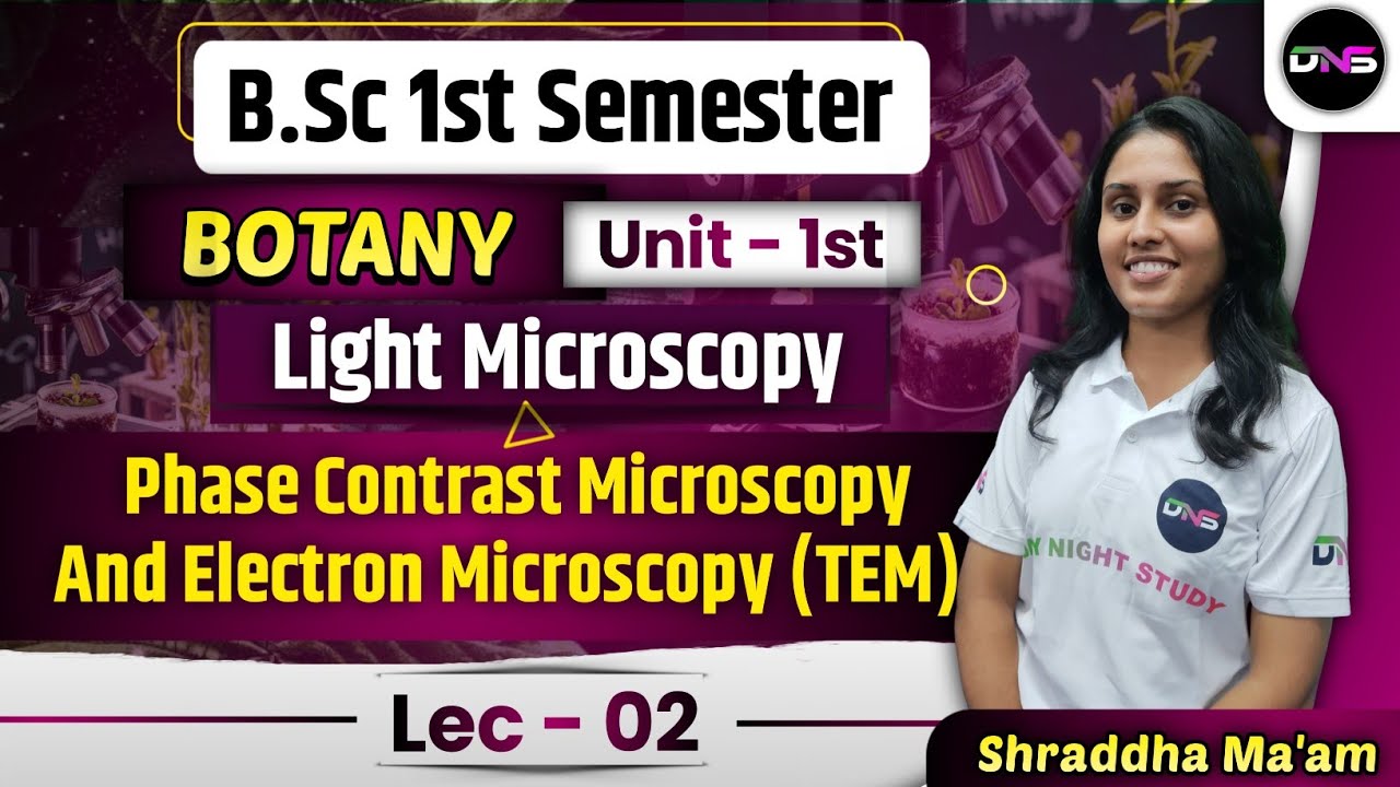 B.Sc 1st Semester Botany Unit-1st Instruments technology and principles ...
