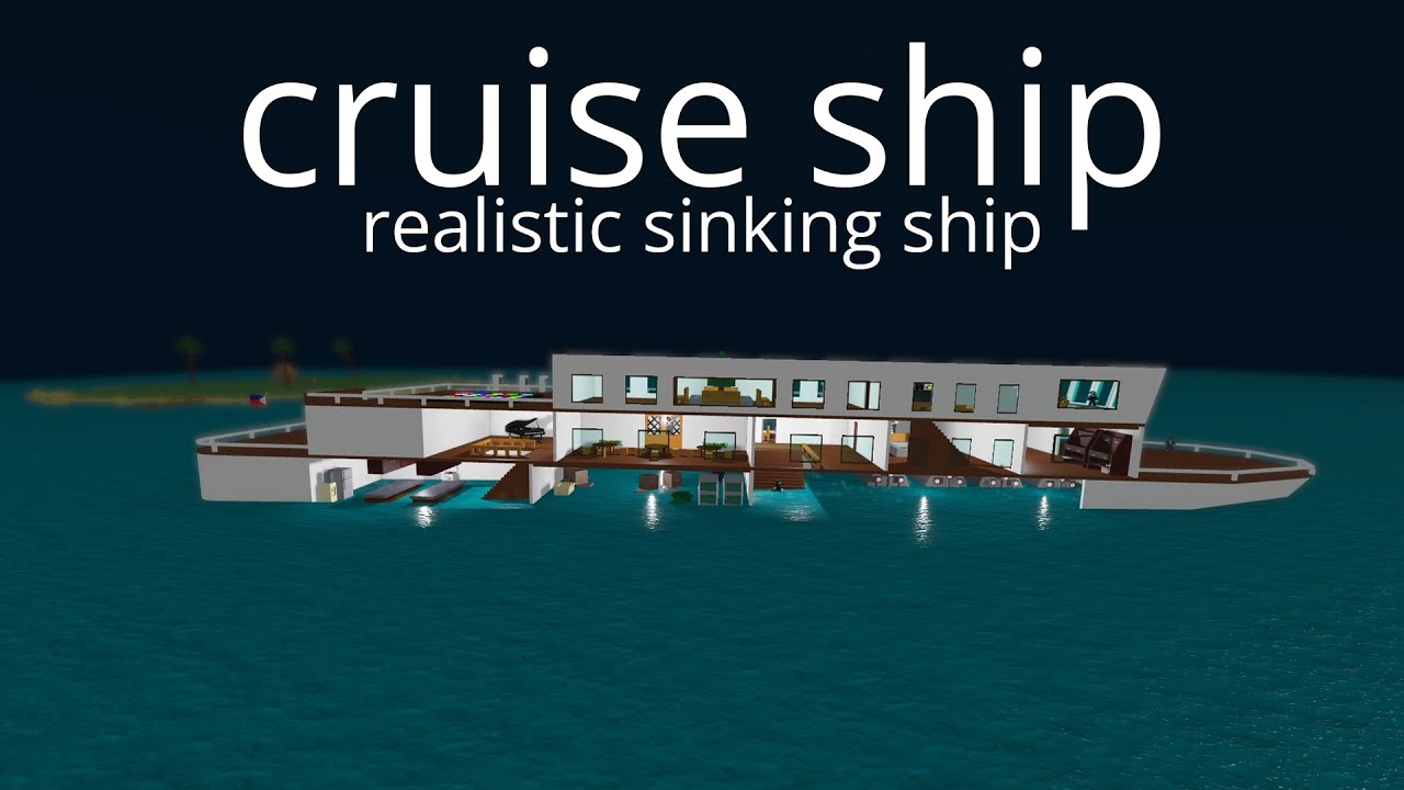 Realistic Sinking Ship Timelapse - Cruise Ship - YouTube