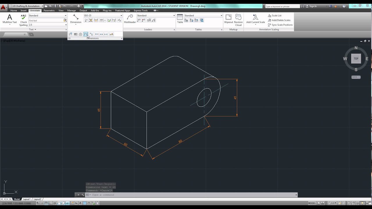 Autocad 2014 DIMENSIONING ISOMETRIC DRAWING YouTube autocad-2014-dimensioning-isometric-drawing-youtube