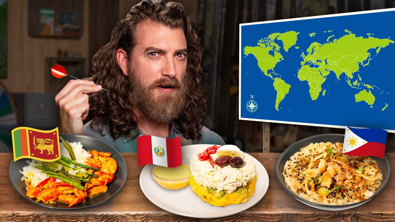 International Comfort Food Taste Test - YouTube