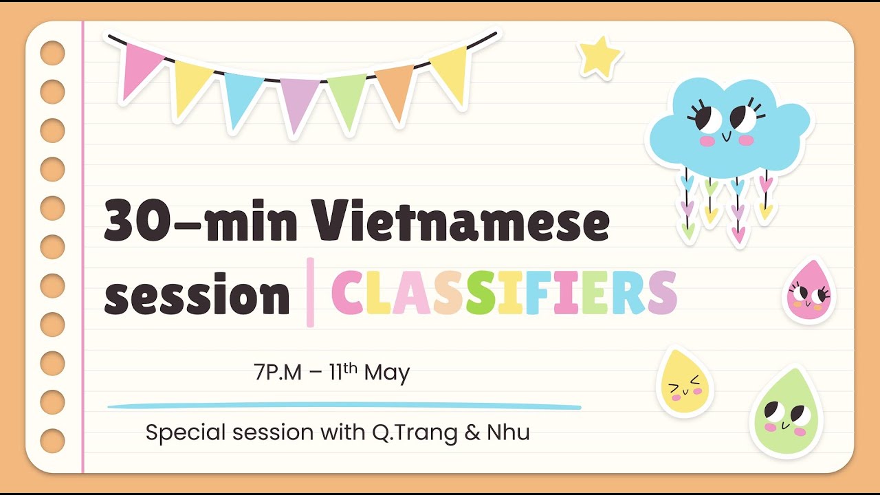 30-minute Vietnamese session with TVO | Classifiers - YouTube