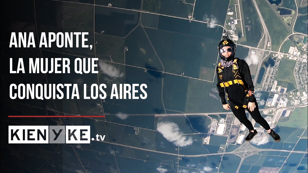 Ana Aponte, la mujer colombiana que rompe récords en el aire - YouTube