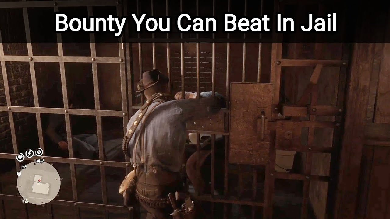 The Only Bounty You Can Beat in Jail Cell | Red Dead Redemption 2 - YouTube