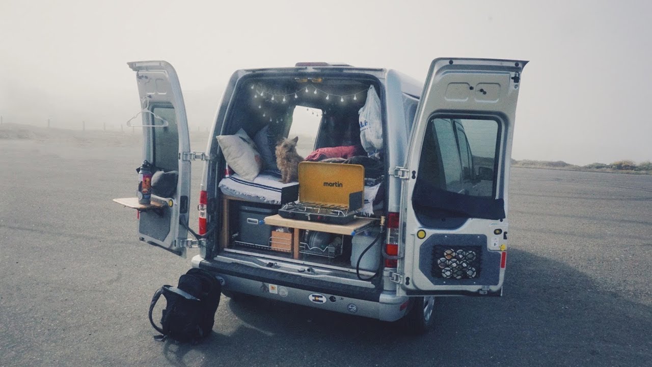 COMPACT VAN LIFE │ Ford Transit Connect - YouTube