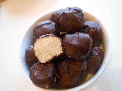 Najjednostavniji domaći BAUNTI od tri sastojka. Recept koji uvek uspe. Homemade baunty