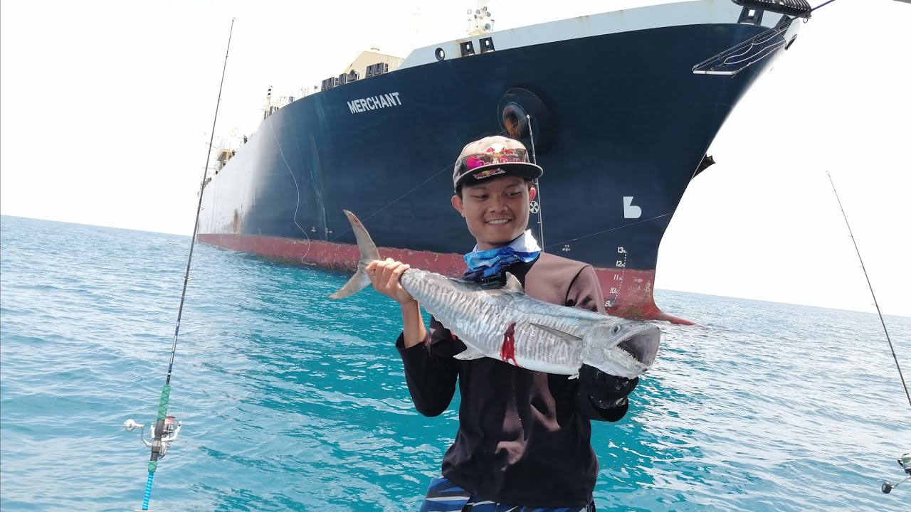 daiwa phantom versatile pe1-3 vs tenggiri kapal park 7kg #daiwa# ...