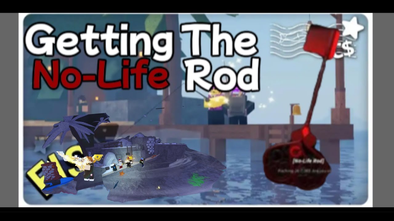 Fisch Trying To Get No-Life Rod Live🔴#roblox #livestream #livestreaming ...
