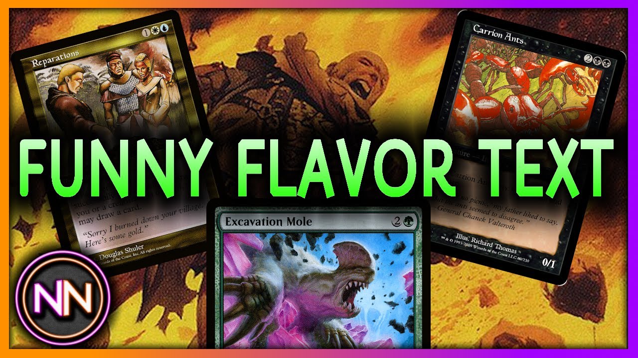 Magic Cards with Funny Flavor Text: Part 3 | Magic the Gathering # ...
