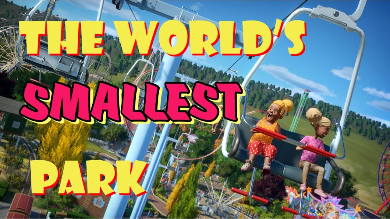 I Built The WORLDS SMALLEST park in Planet coaster !!! - YouTube