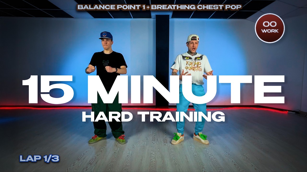 Krump Basic TUTORIAL - Balance point, Bounce, breathing CHEST POP ( practical lesson ) - YouTube