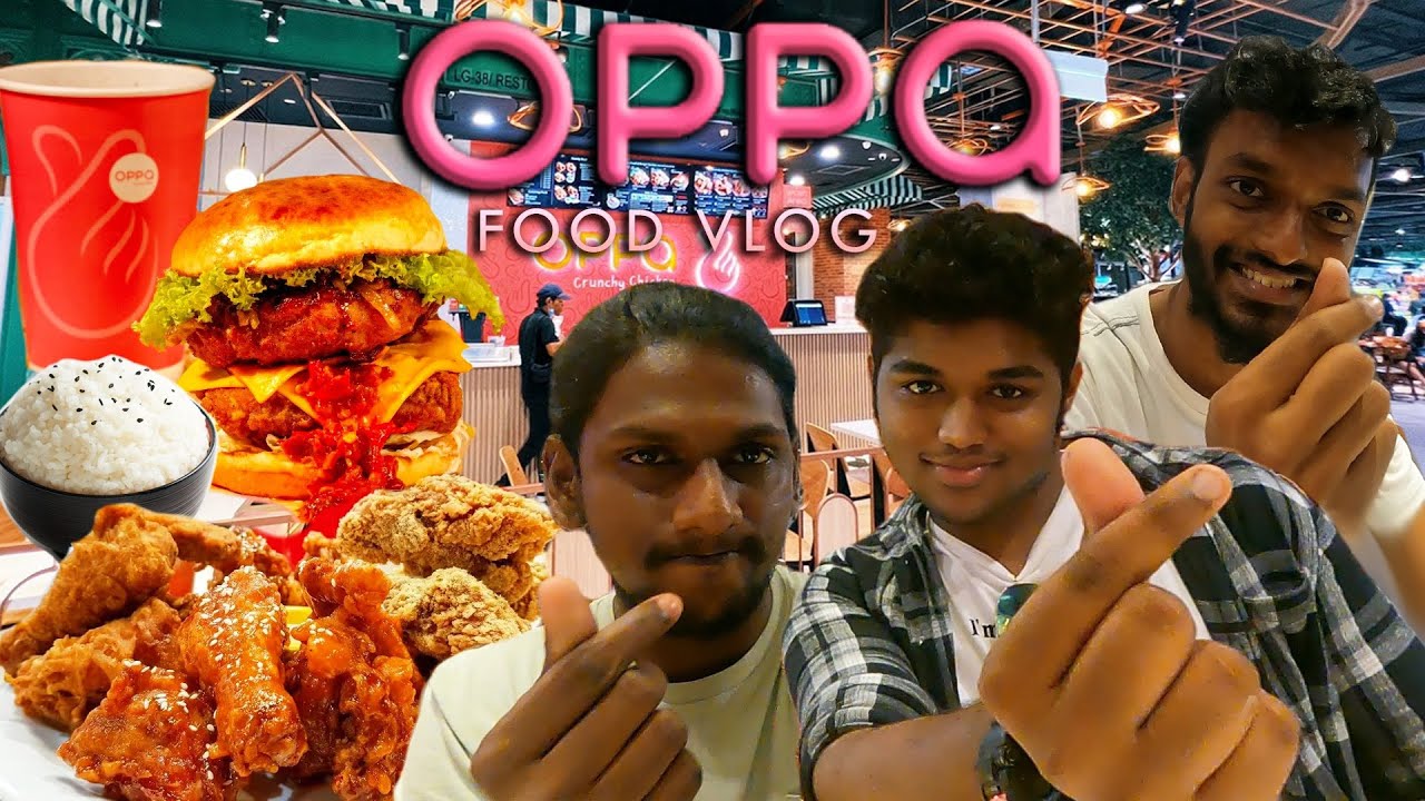 Oppa Crunchy Chicken || Food Vlog || Central i-City Shah Alam || Prem ...