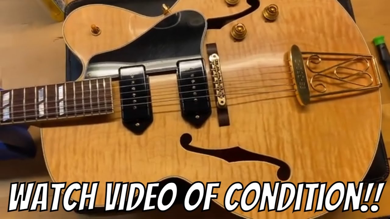 2019 Gibson Custom Shop ’55 ES 350T Chuck Berry Signature - YouTube