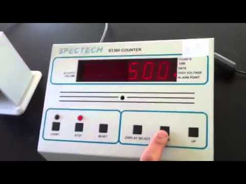 How to use GM Tube in Radiation Measurements - YouTube