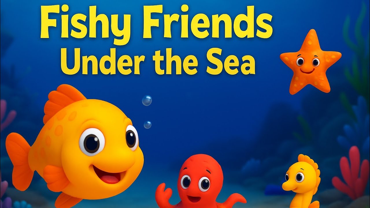 “Fishy Friends Under the Sea – Fun and Catchy Song for Kids!”# ...