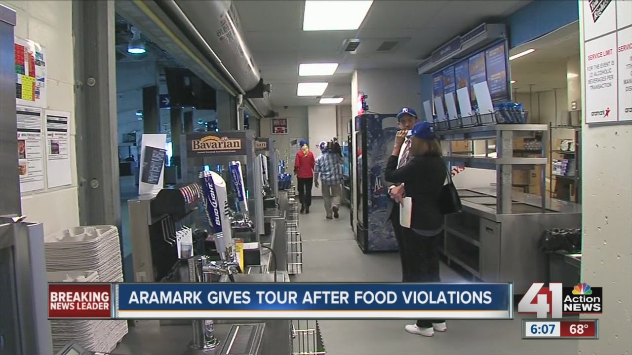 Behind the scenes with Aramark at Kauffman Stadium - YouTube