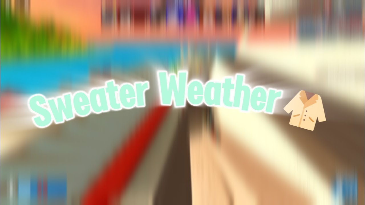 Sweater Weather 🧥 | 4K Quality | Roblox Arsenal - YouTube