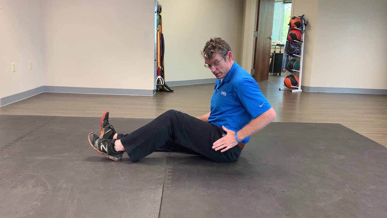 Half Bent Long Sit - YouTube