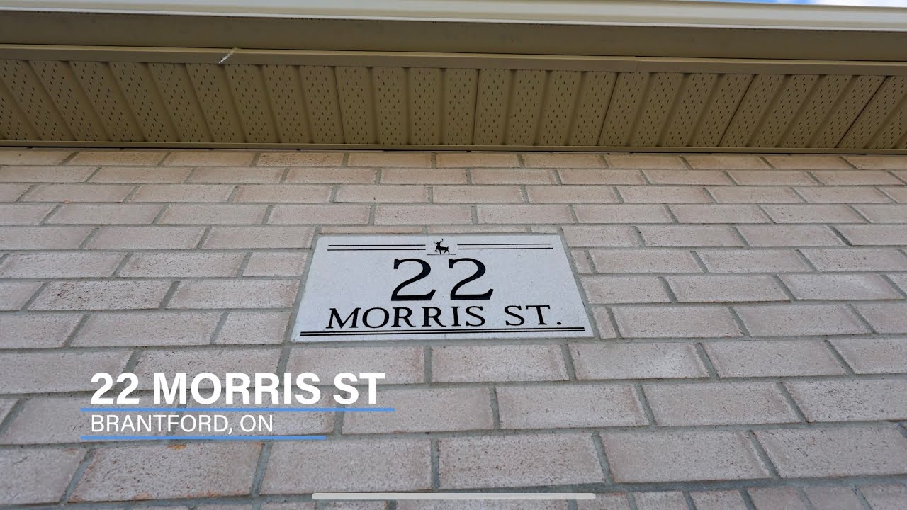 Welcome to 22 Morris St, Brant , ON - YouTube
