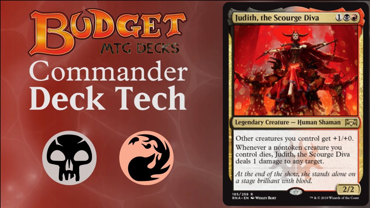 Budget Judith, the Scourge Diva - EDH/Commander ARISTOCRATS - YouTube
