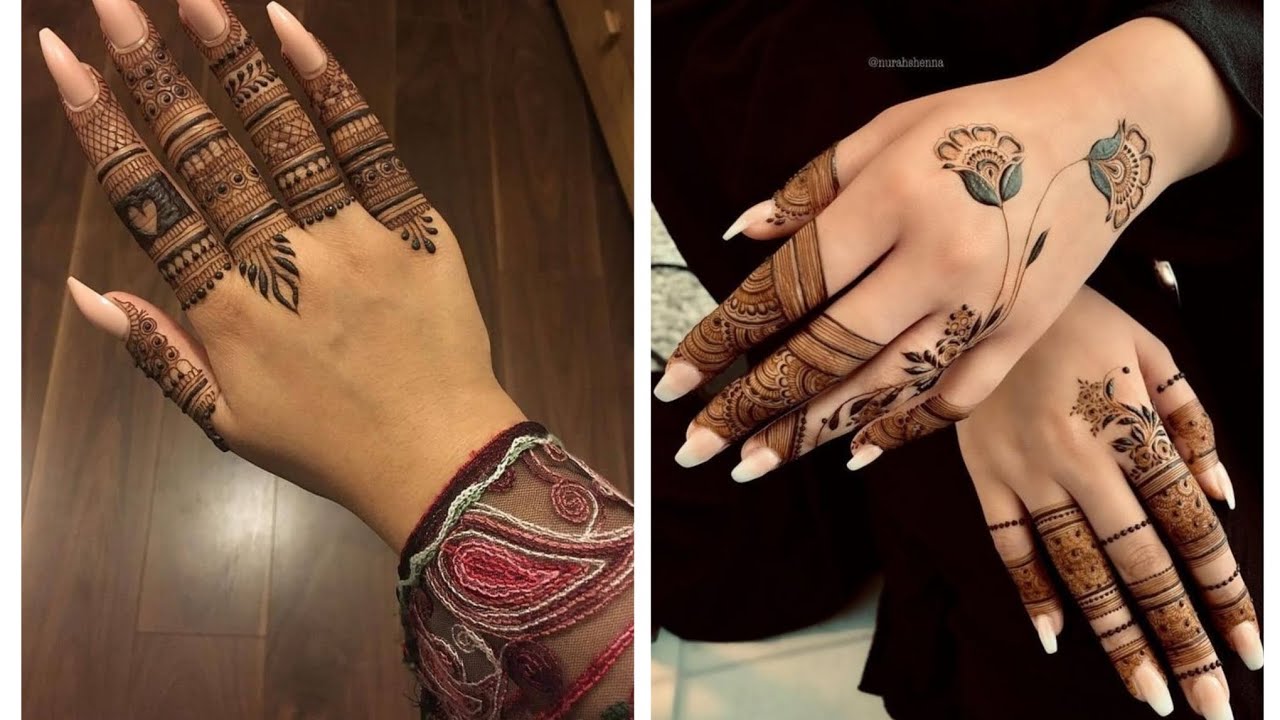 Trendy full finger cover henna ideas.... - YouTube