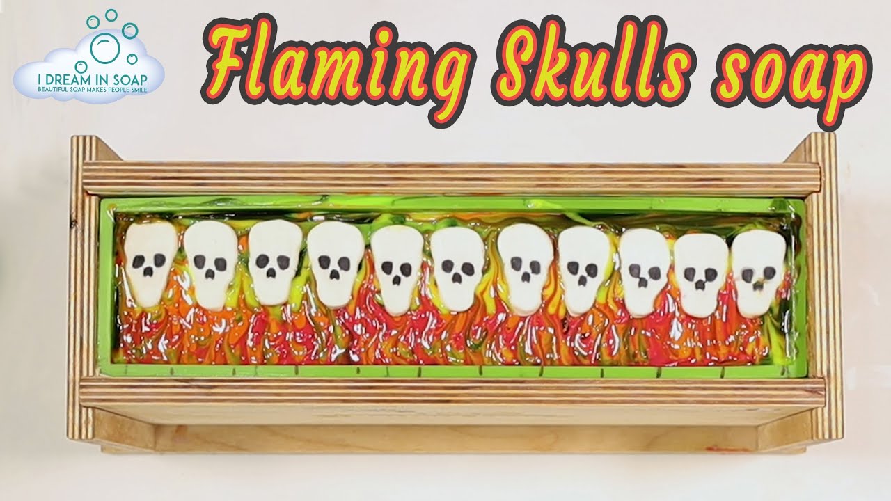 Cold process soap making, Halloween soap, Hanger swirl cold process ...
