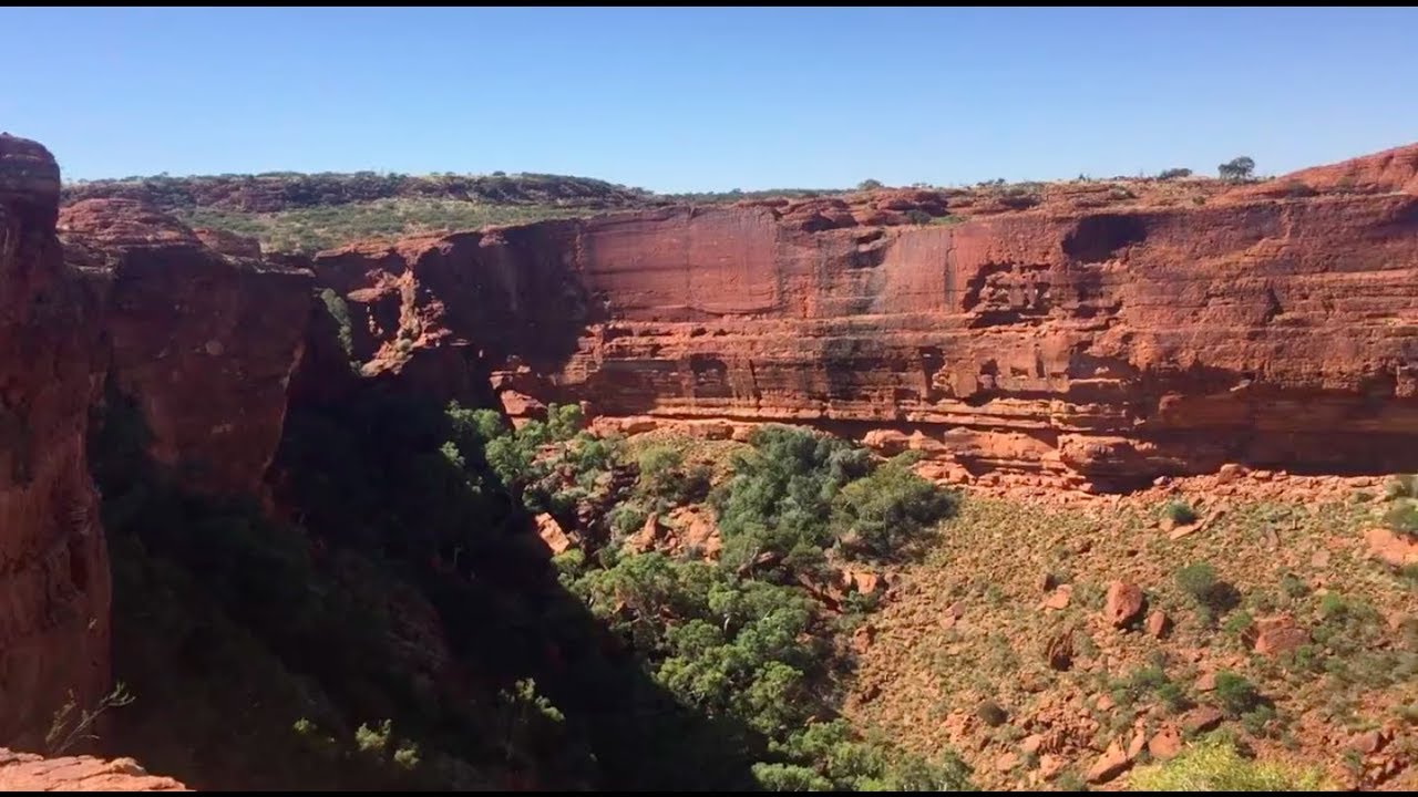 Kings Canyon Rim Walk, Australia's Red Centre - Spectacular! - YouTube