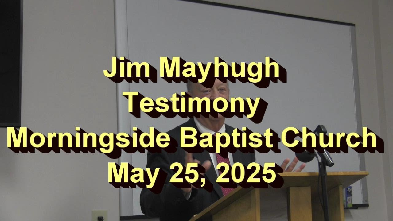 Jim Mayhugh Testimony - YouTube