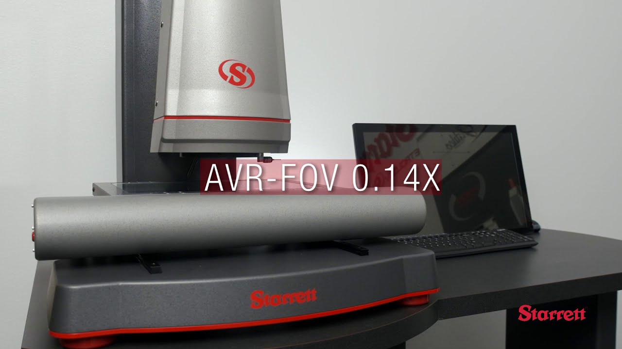 AVR FOV 0.14 CNC Automatic Vision Metrology System - YouTube