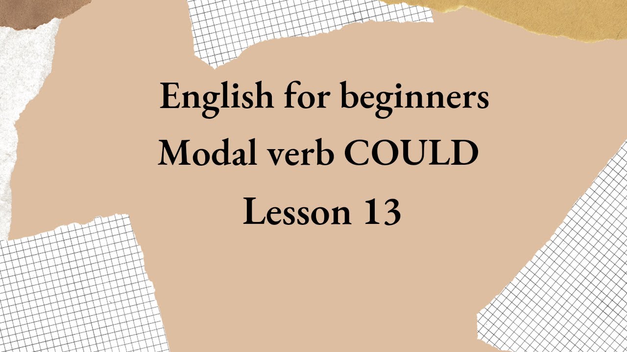 beginner english | modal verb could #beginnerenglish #englishgrammar # ...