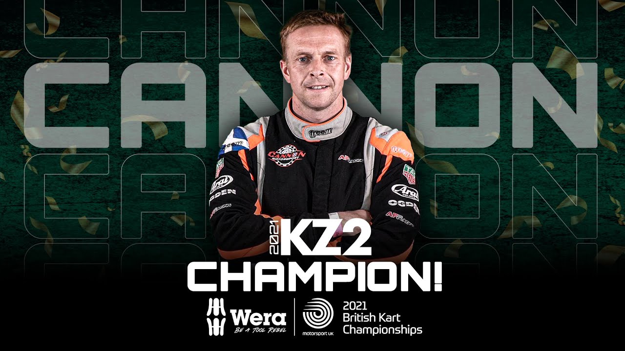 Hot-shot Cannon becomes KZ2 Wera Tools British Kart Champion - KZ2 ...