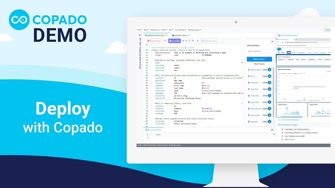 Copado Demo: Deploy with Copado - YouTube
