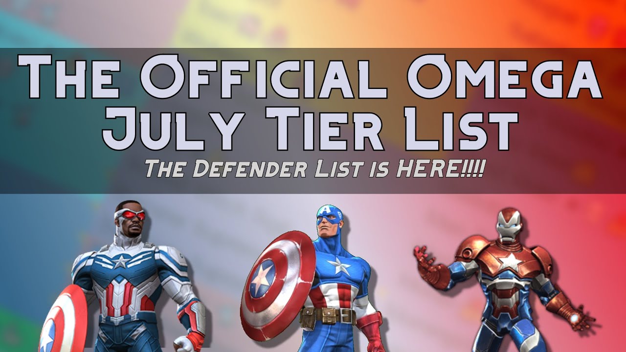 July 2022 Omega Tier List - YouTube