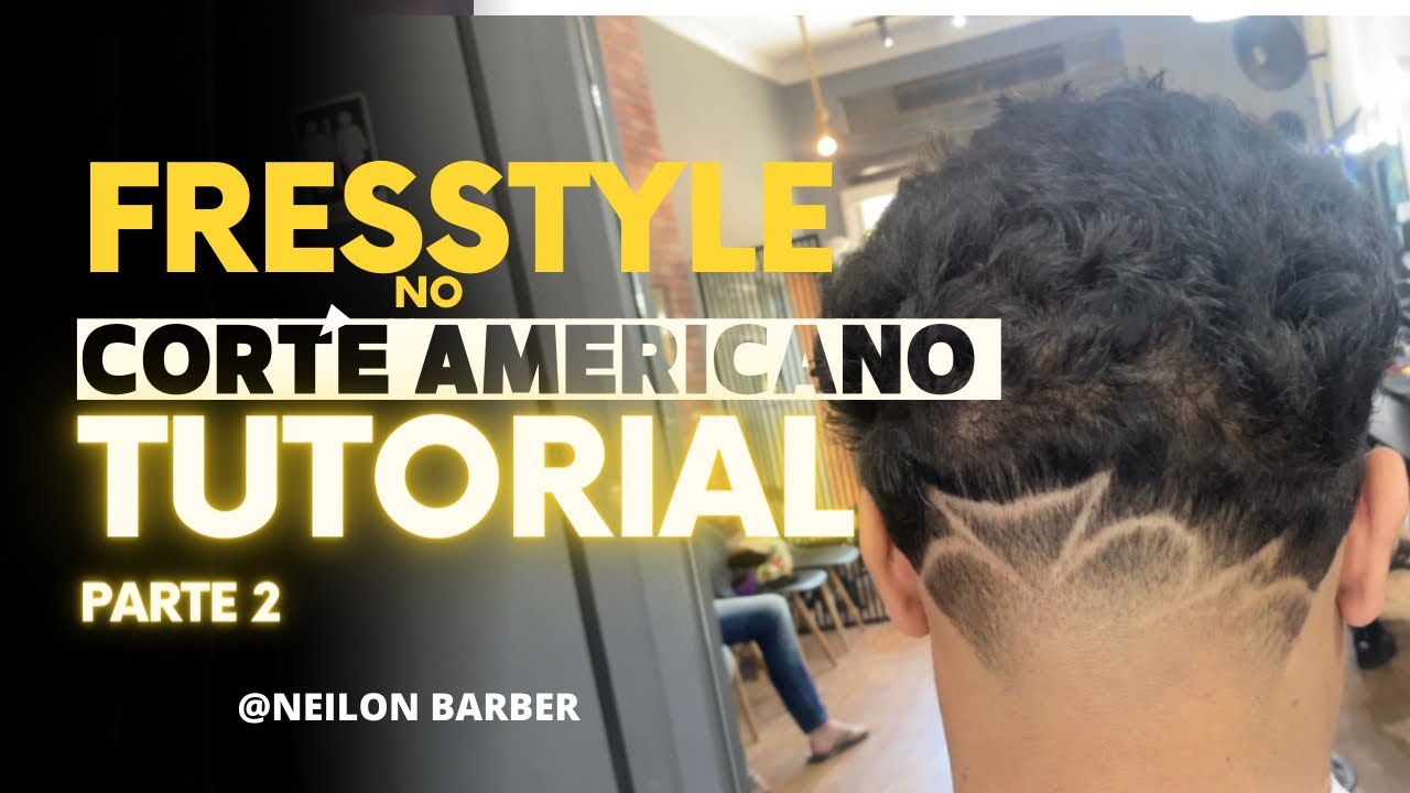 Tutorial de FREESTYLE no corte AMERICANO parte 2: copiando o segredo ...