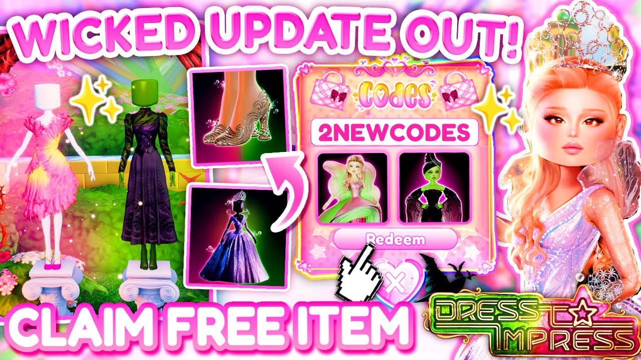 WICKED UPDATE OUT! *2 NEW CODES* FREE NEW ITEMS, CHALLENGES & MORE ...