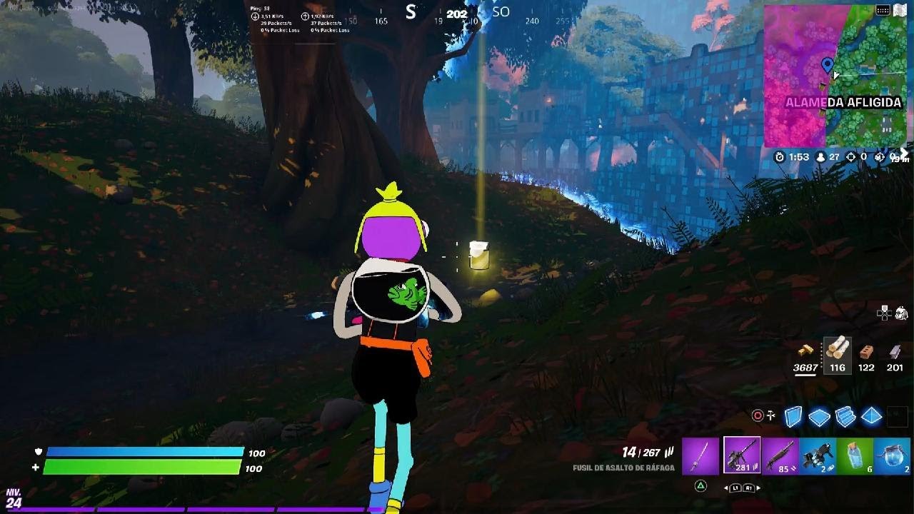 PS5 Fortnite Atunado Encontrando color Verde Recluta - YouTube