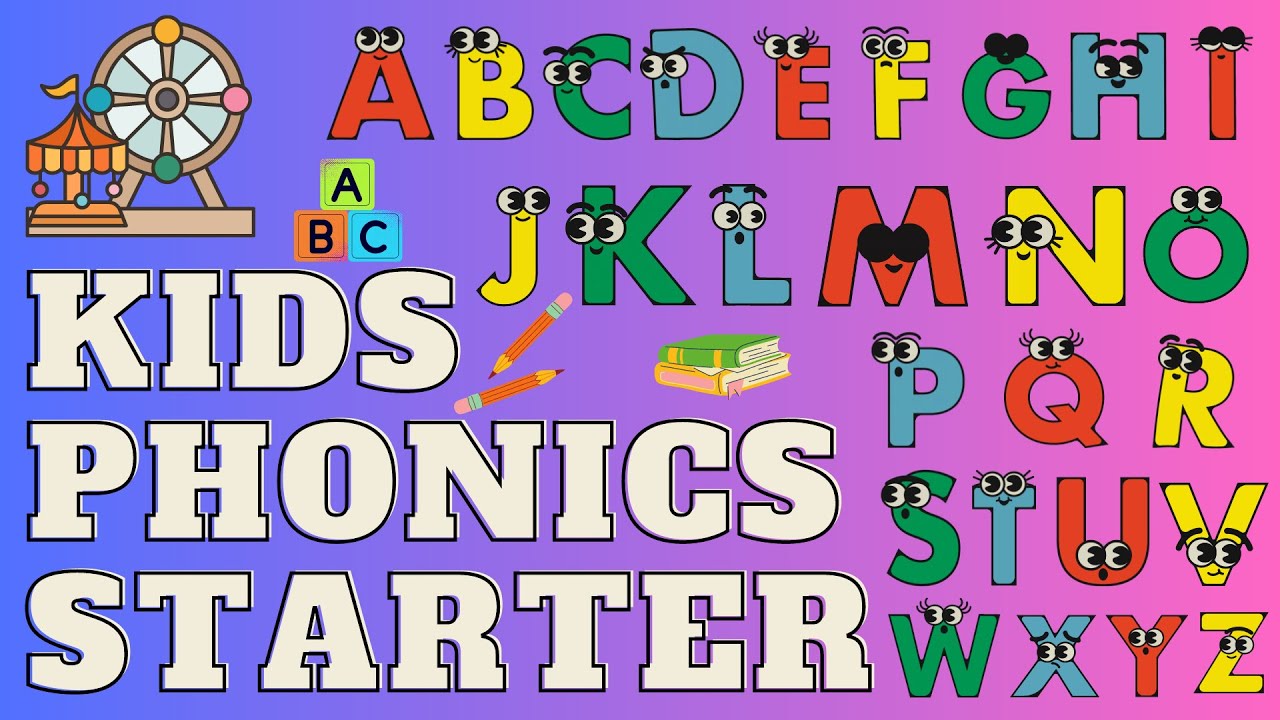 English Phonics For Kids | Alphabet Letter Sounds | Easy Learning ...