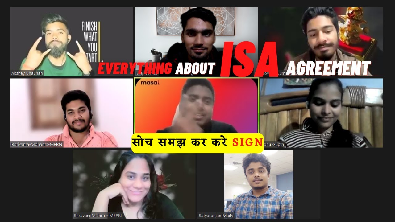 all about isa agreement masai | full stack software developer learn ...