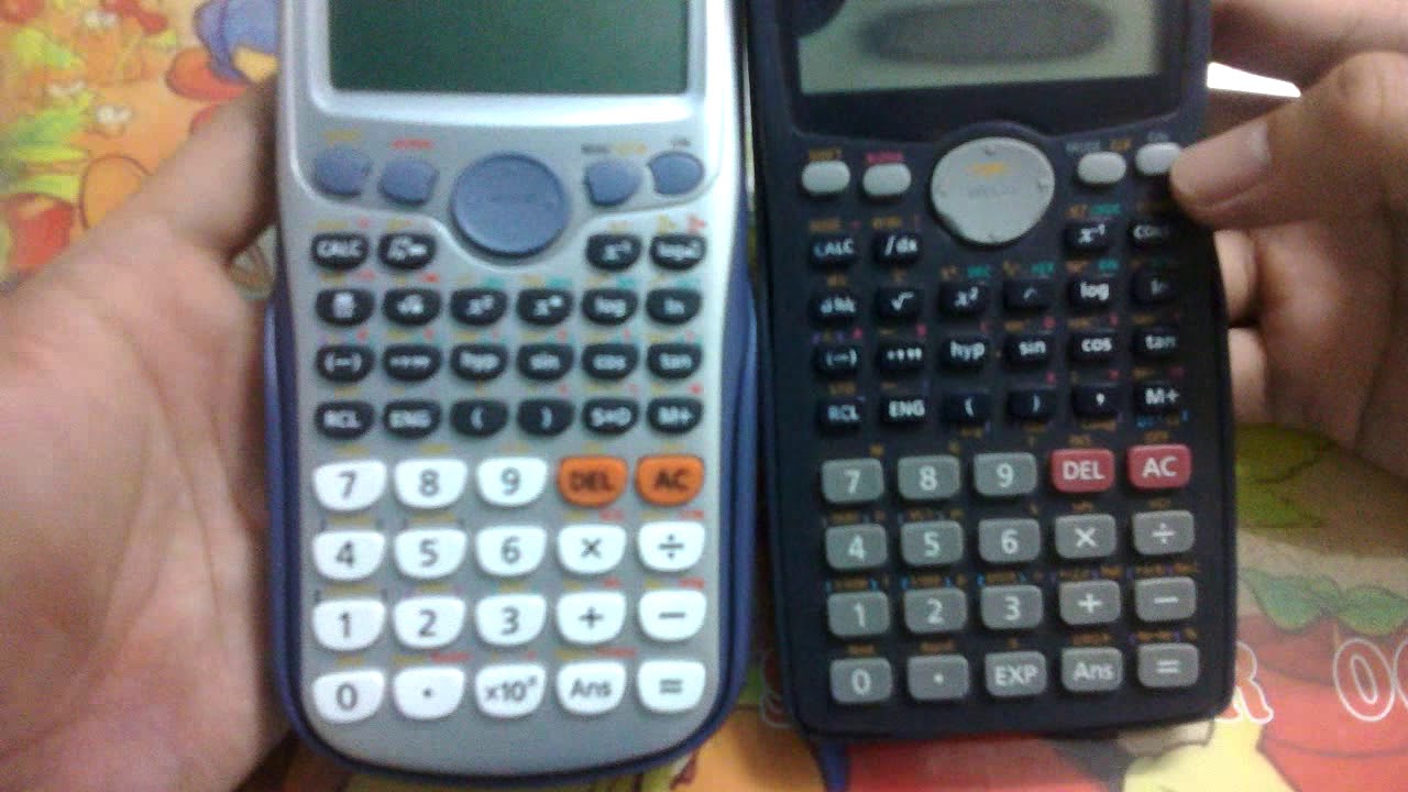 Máy tính casio 570 ms - YouTube