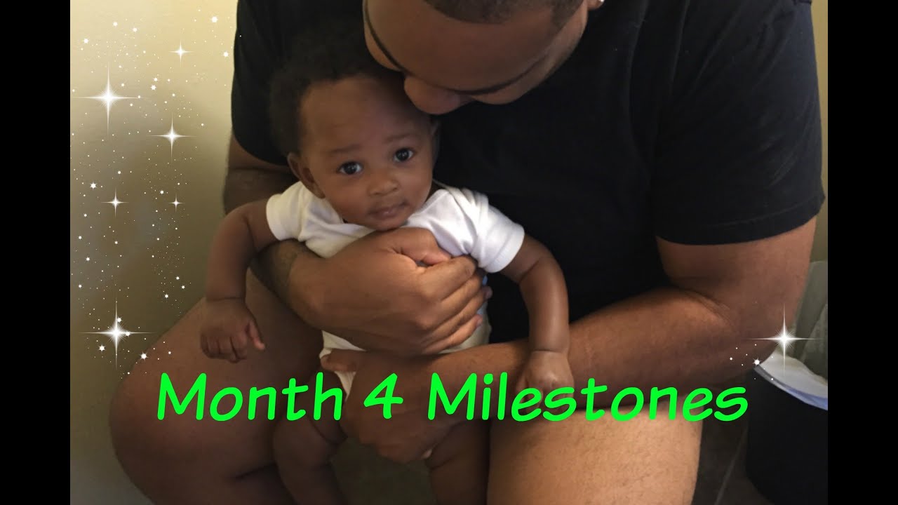 Baby Update | Month 4 Milestones - YouTube