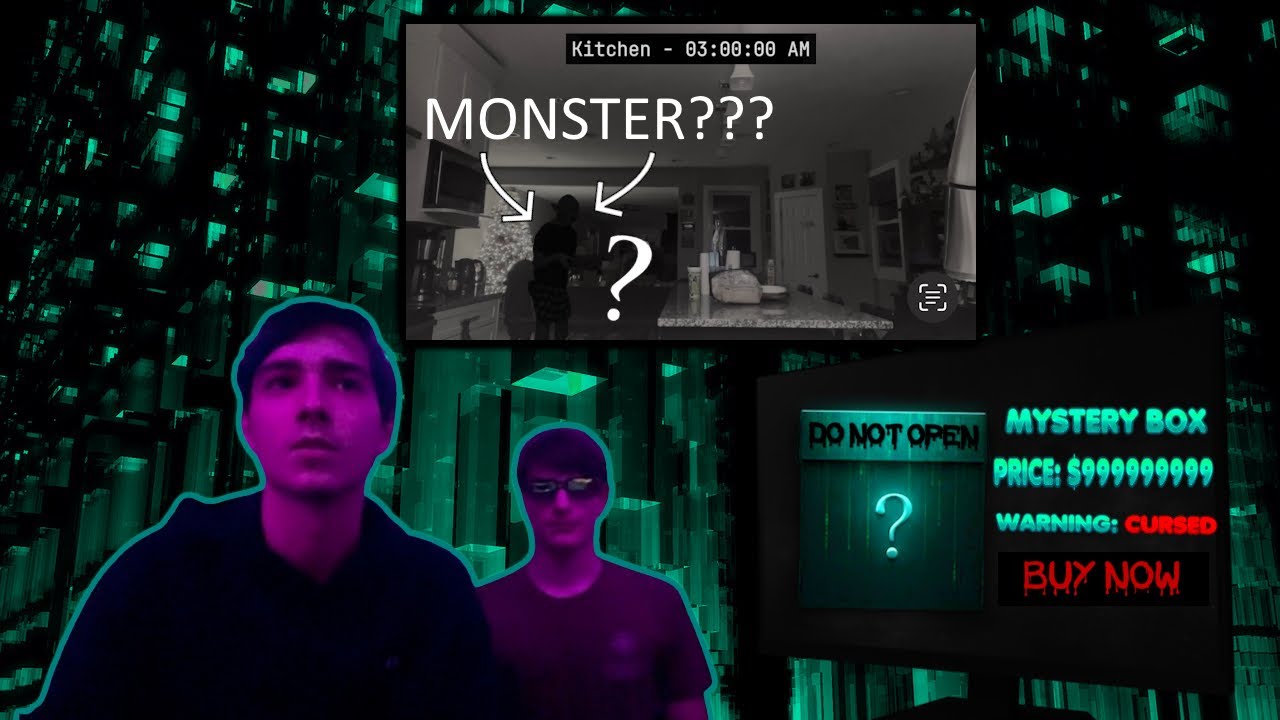 WE bought a CURSED MYSTERY BOX from the DARK WEB (YOU WONT BELIEVE WHAT ...