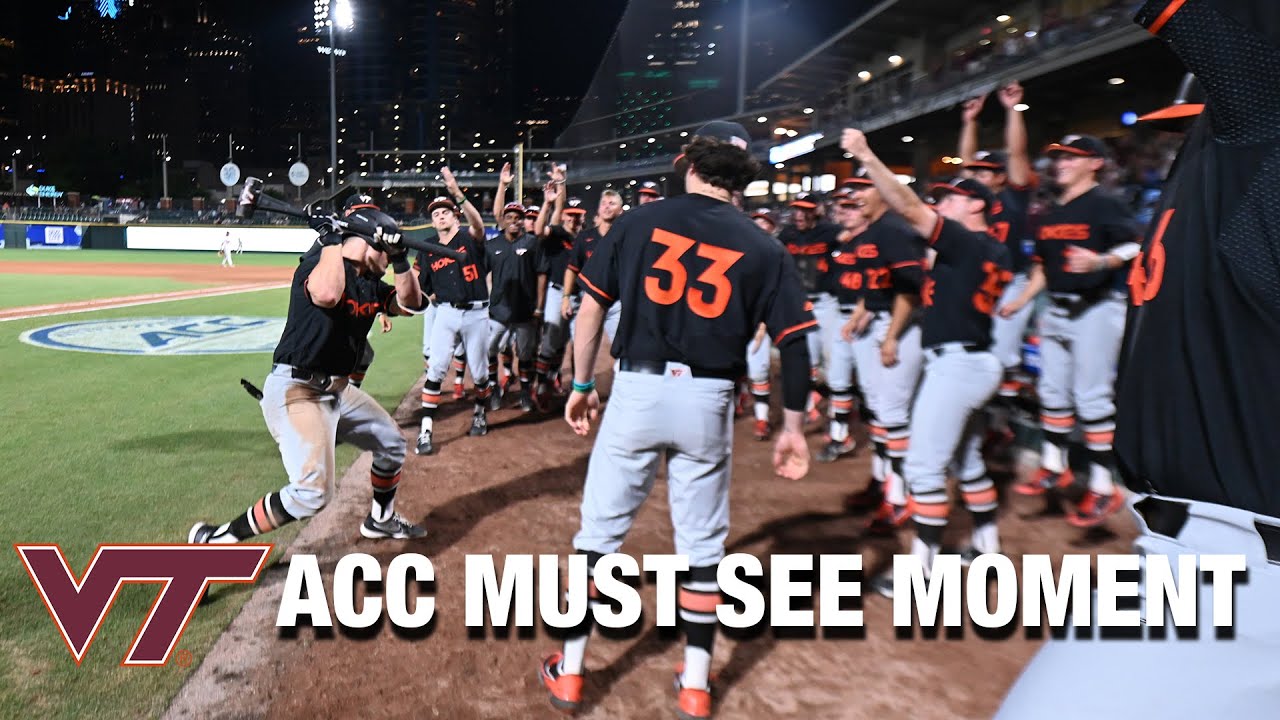 Virginia Tech's Bats Explode For 4 Home Runs In 3rd Inning | Must See Moment - YouTube