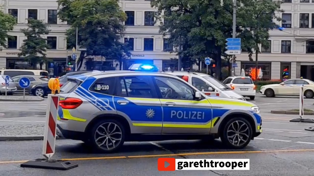 German Police Responding Compilation | Polizei München Reagiert - YouTube