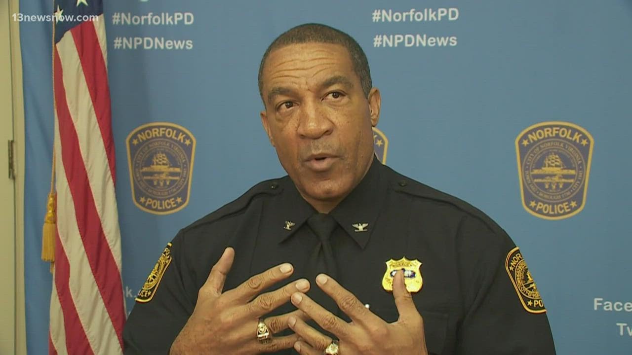 A look back at retiring Norfolk Police Chief Larry Boone's career - YouTube