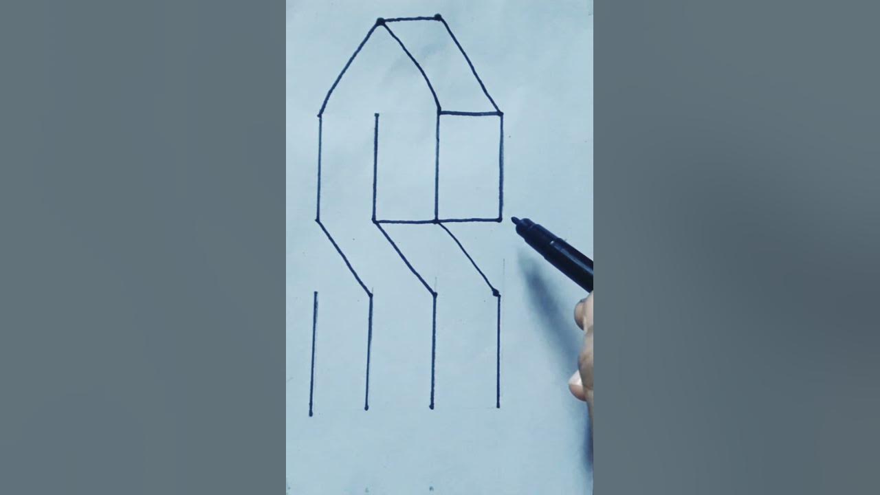 how to make a 3D S | 3D S drawing - YouTube